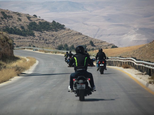 5 Day 4 Night Guided Motorcycle Tour in Jordan on an Adventure Bike ...