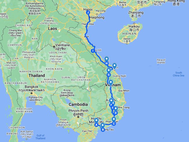 15 Day Guided Motorcycle Tour - Saigon to Hanoi on Ho Chi Minh Trail in ...