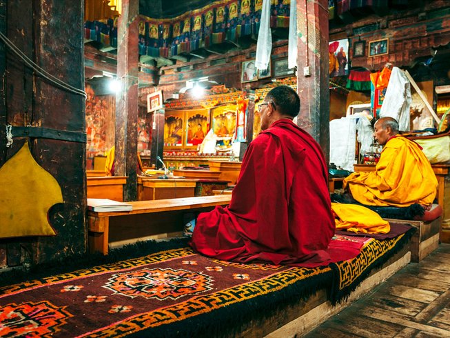 6 Day Buddhist Meditation Retreat in the Monastery in Indian Himalayas ...