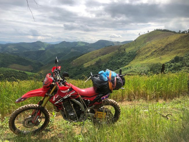 5 Day Exotic Guided Motorcycle Tour from Vientiane to Vang Vieng, Luang ...