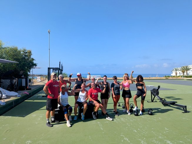 8 Days Beach Front Fitness Bootcamp in Coral Bay, Cyprus, with HYROX training - Tripaneer.com