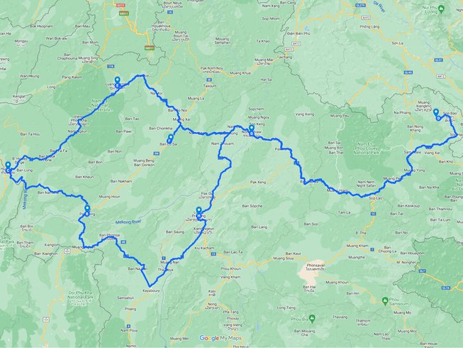 7 Day Legendary Laos Off-Road Guided Motorcycle Tour to Golden Triangle ...