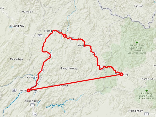 3 Day Ultimate Laos Off-Road Guided Motorcycle Tour from Luang Prabang ...