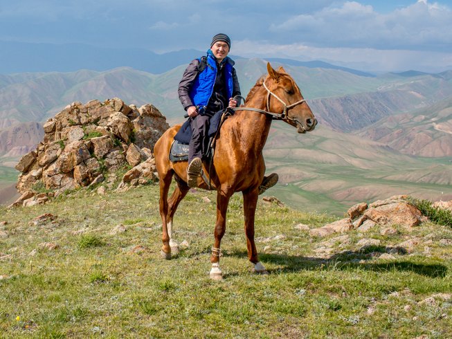 11 Day Epic Horse Riding Tour in Kyrgyzstan with Lakes, Mountains ...