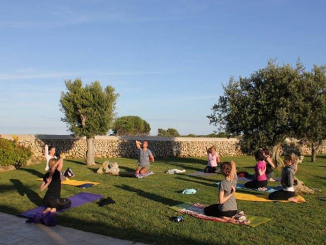 4 days Weekend Yoga Retreat in Menorca, Spain - BookYogaRetreats.com