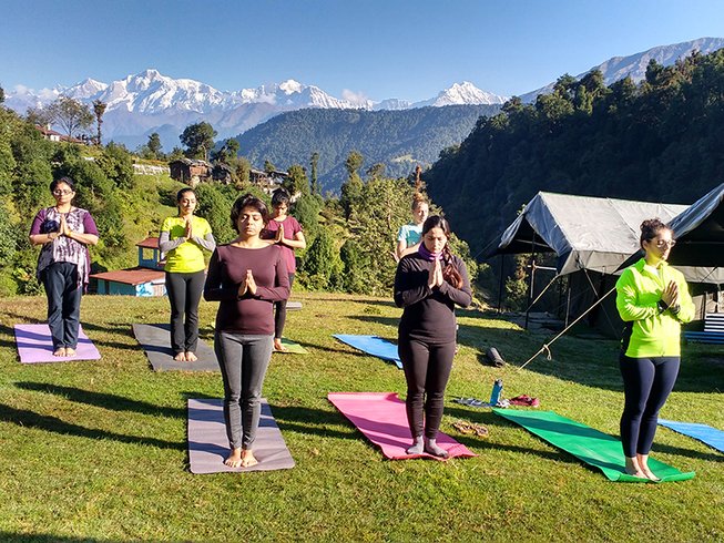 3 Days Trekking, Meditation, and Yoga Retreat in Himalayas, India ...