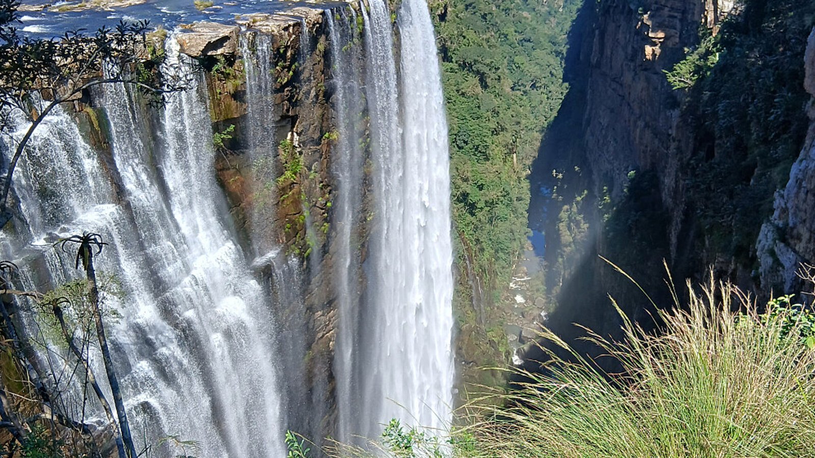 Louis at Magwa Falls, South Africa
