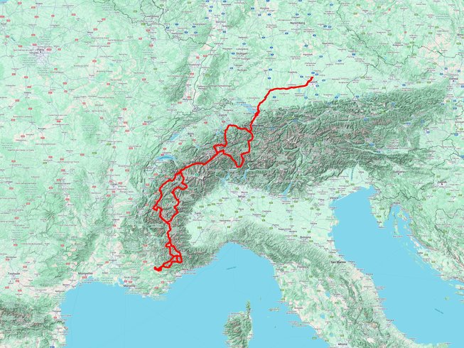 10 Day "French Alps Experience" Guided Motorcycle Tour in France ...