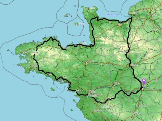10 jours à moto sans guide en Normandie et Bretagne, France - Tripaneer.com