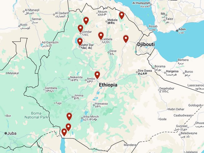 14 Day Historic, Cultural, and Tribal Expedition Across Ethiopia’s ...