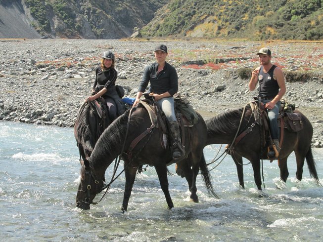 5 Days Backcountry Horseback Trail Ride in Canterbury, New Zealand ...