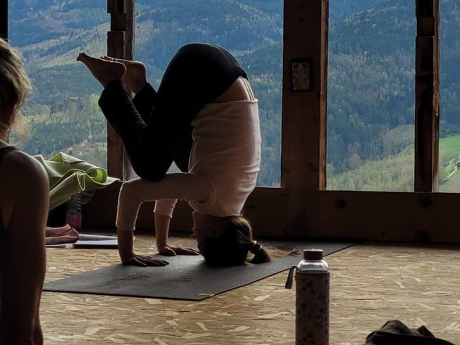 7 jours en stage de yoga, tambour et ateliers cuisine crue à St-Croix ...