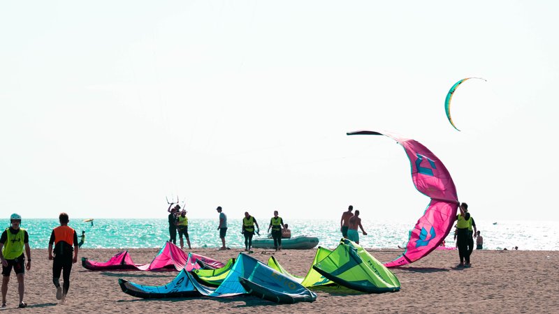 6 jours en stage de kitesurf débutant à Ulcinj, Monténégro ...